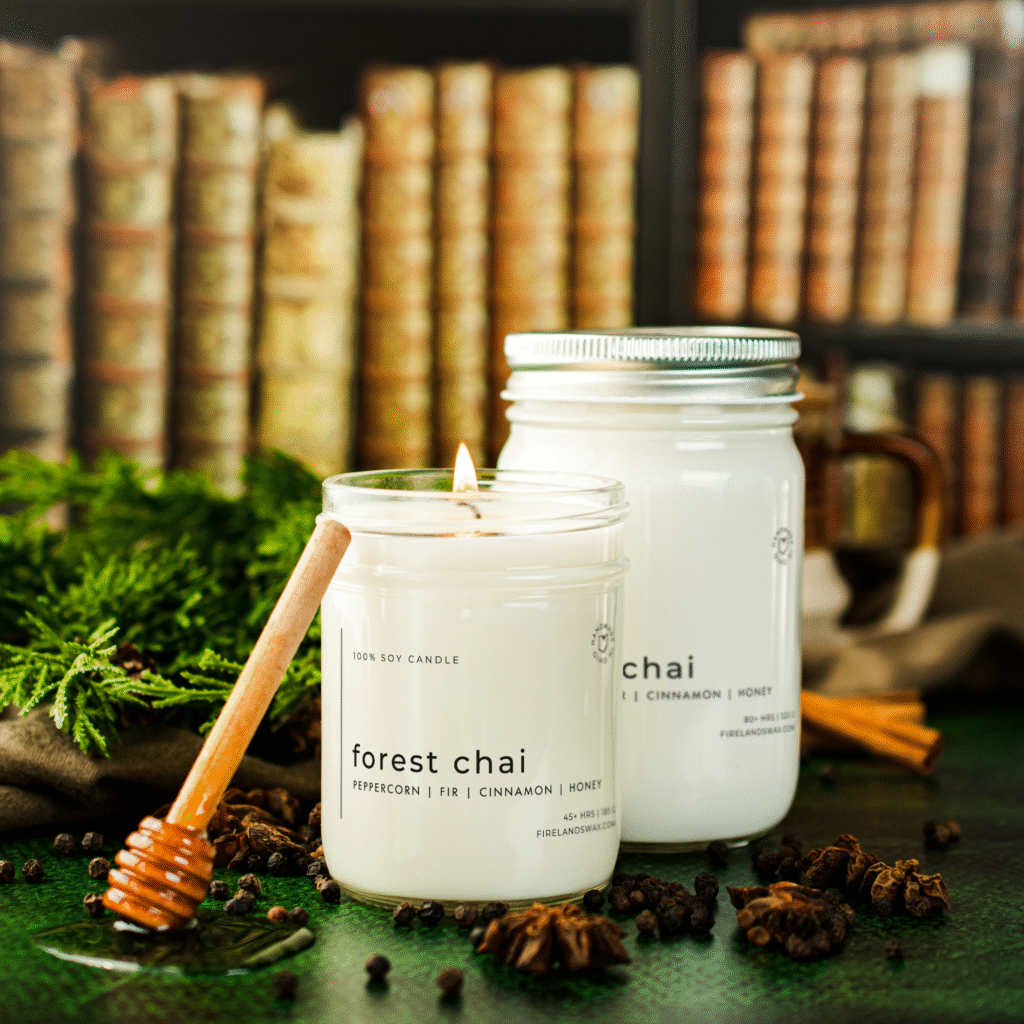 Forest Chai Soy Candle - Firelands Wax
